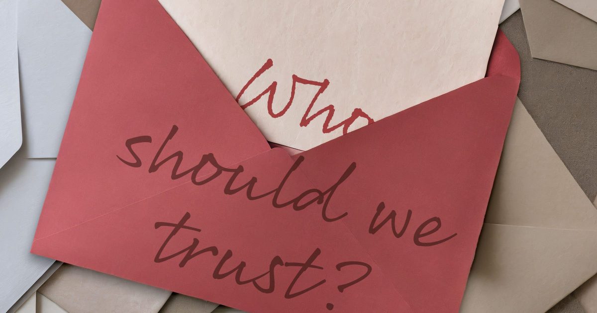 Who Should We Trust? | Grace Community Church, Richhill