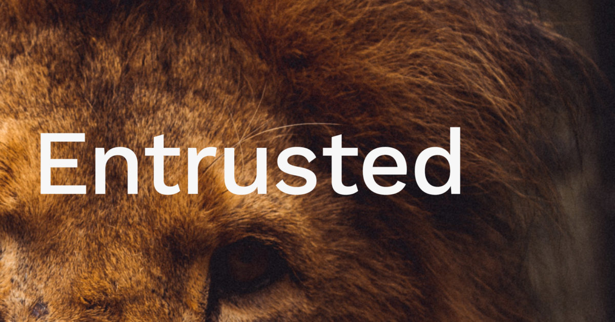 Entrusted | Grace Community Church, Richhill