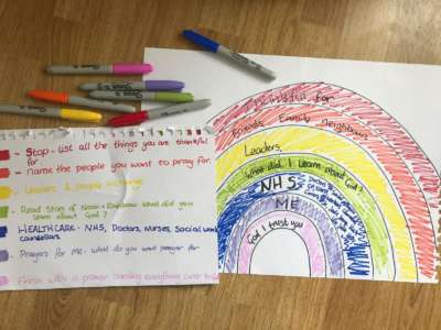 Prayer Rainbow | Grace Community Church, Richhill